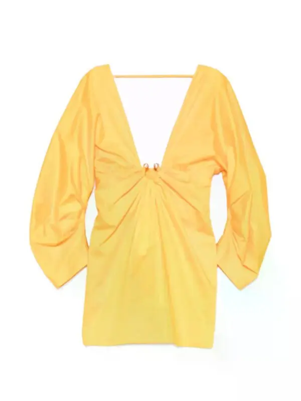 Cult Gaia Questra Mini Dress - Orange