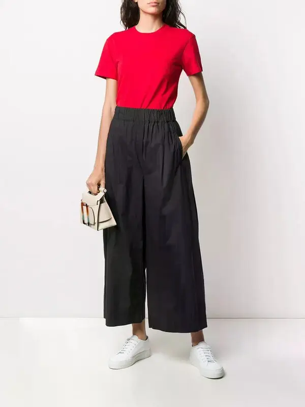 Woolrich High-waisted Wide-leg Trousers
