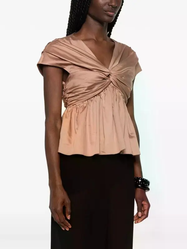 Tove Ruhi Twisted Detail Top