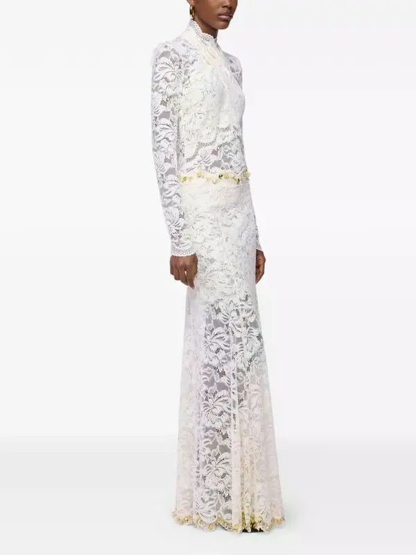 Rabanne Lace Maxi Skirt