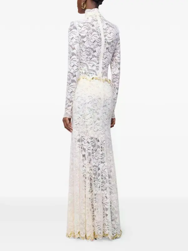 Rabanne Lace Maxi Skirt