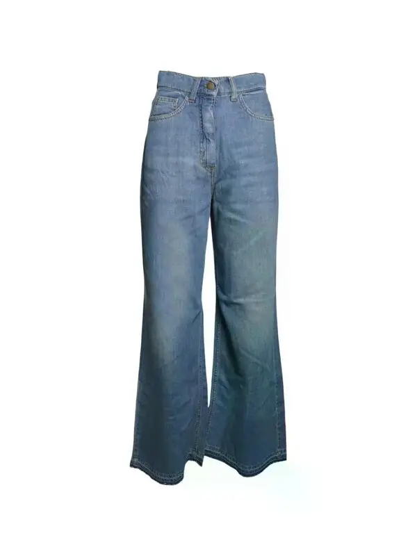 Momoni Wide-leg Jeans - Blue