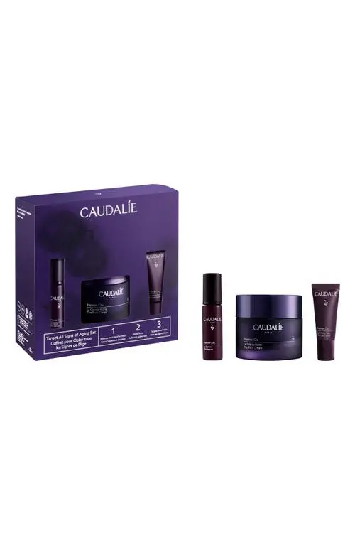 CAUDALIE Premier Cru Anit-aging Skin Care Set $190 Value - No Color