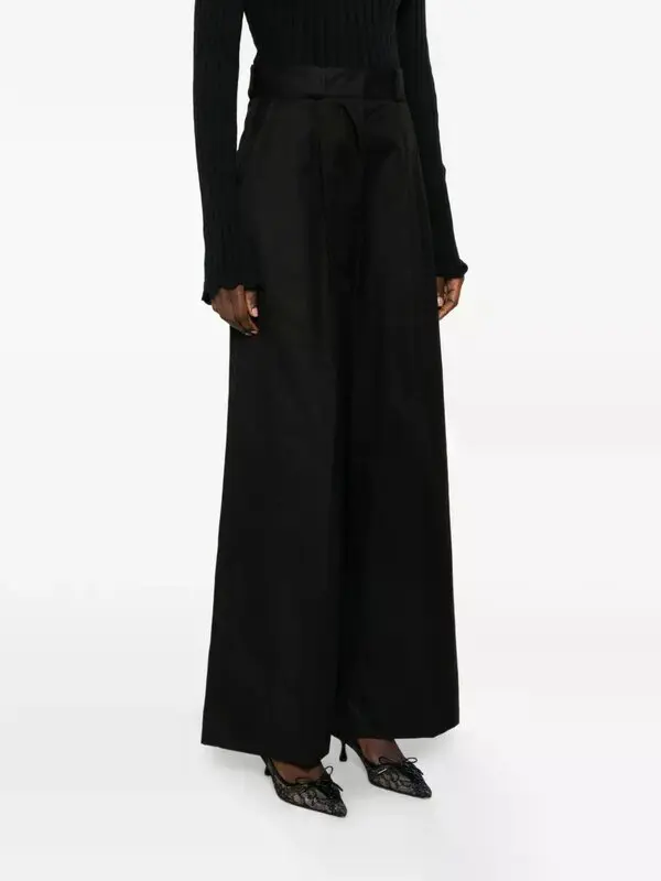 Balenciaga High-waist Wide-leg Trousers
