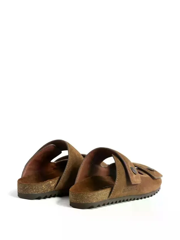 Zadig&Voltaire Santa Fe Logo Detail Sandals