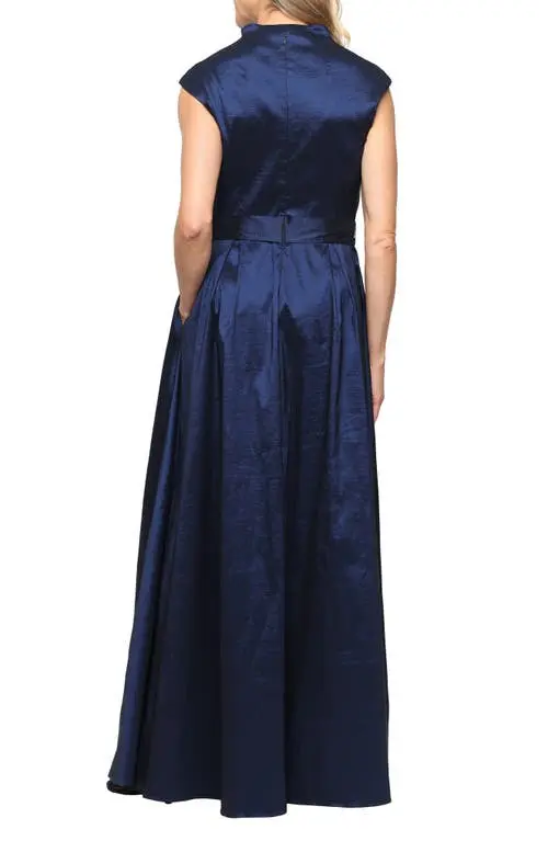 Alex Evenings Stretch Taffeta Gown