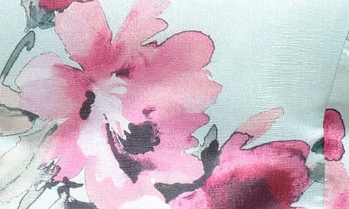 Alex Evenings Floral Off-shoulder Yoryu Gown