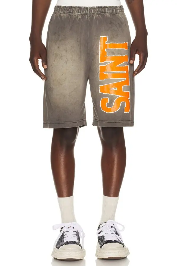 SAINT MXXXXXX Cut Sew Easy Shorts