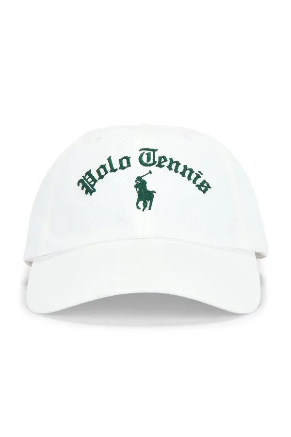 Polo Ralph Lauren Cotton Twill Cap - Paper White