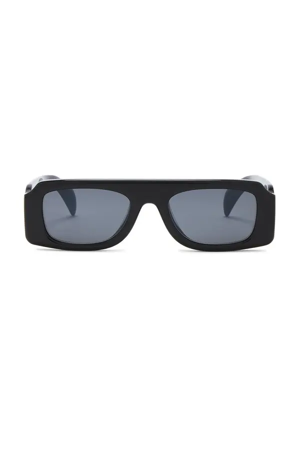 Oliver Spencer X Jil Sander Rectangle Sunglasses - Black