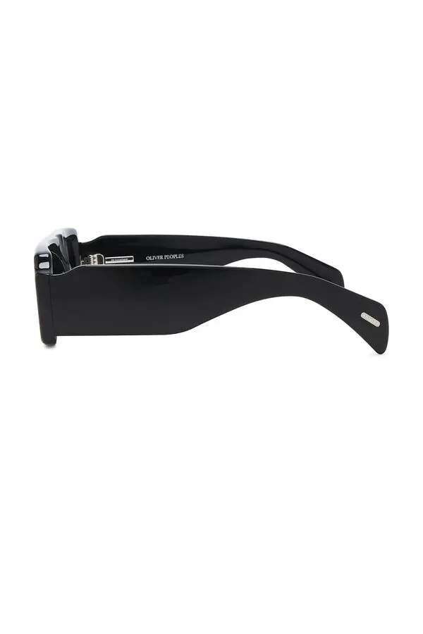 Oliver Spencer X Jil Sander Rectangle Sunglasses - Black