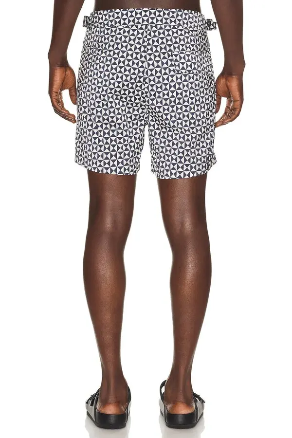 Onia Calder Buckle 5" Swim Trunks - Midnight