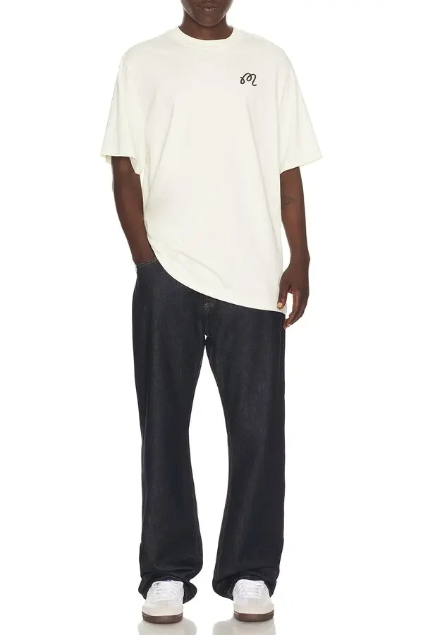 MALBON Bermuda Cigar Tee - Cream