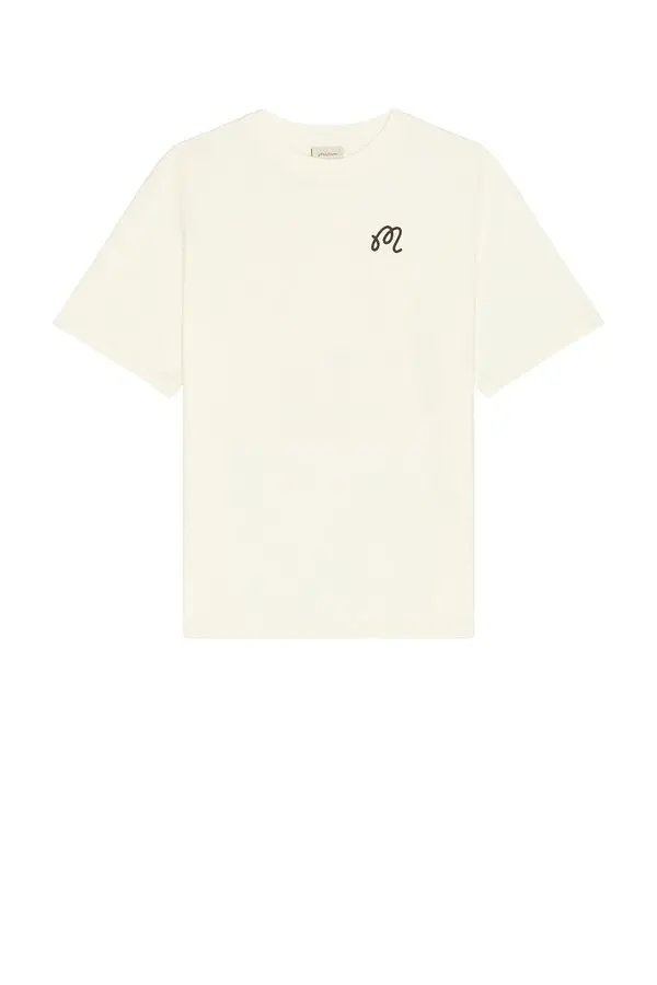 MALBON Bermuda Cigar Tee - Cream
