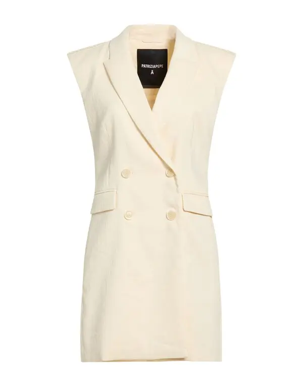 Patrizia Pepe Linen & Polyamide Blazer Dress
