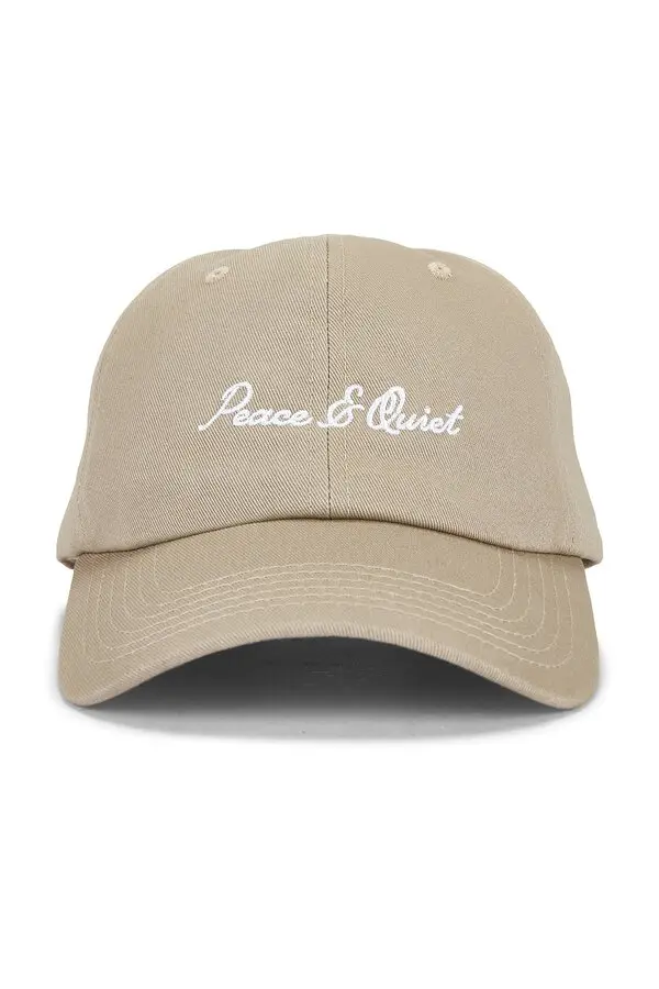 MUSEUM OF PEACE & QUIET Signature Dad Hat - Sepia