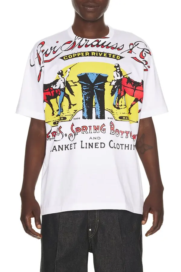 Junya Watanabe X Levi's Tee - White