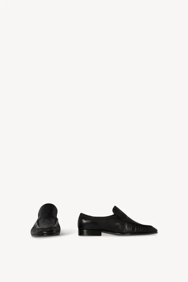 THE ROW Soft Moccasin Two Loafers