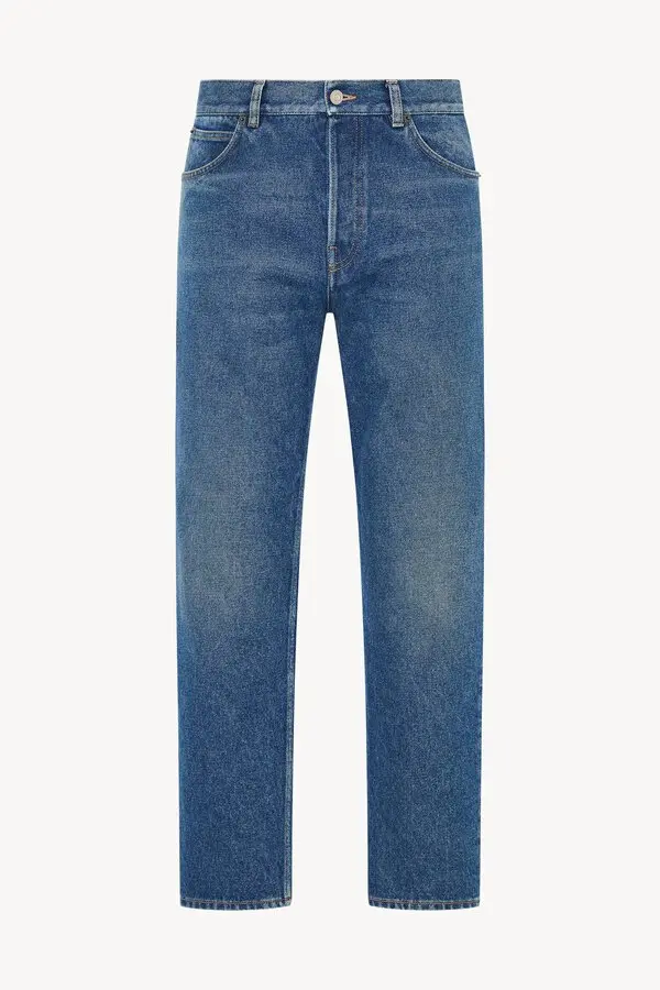 THE ROW Viro Jean - Medium Indigo