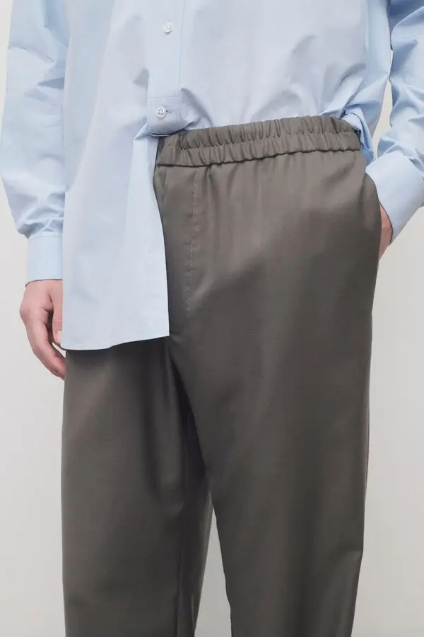 THE ROW Ari Mid-rise Wide-leg Pants