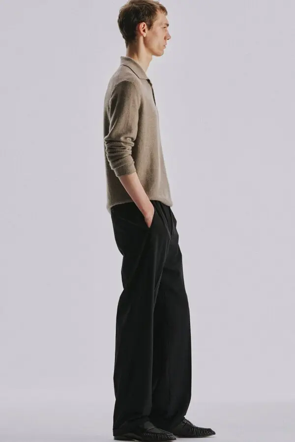 THE ROW Bertram Top - Light Pebble