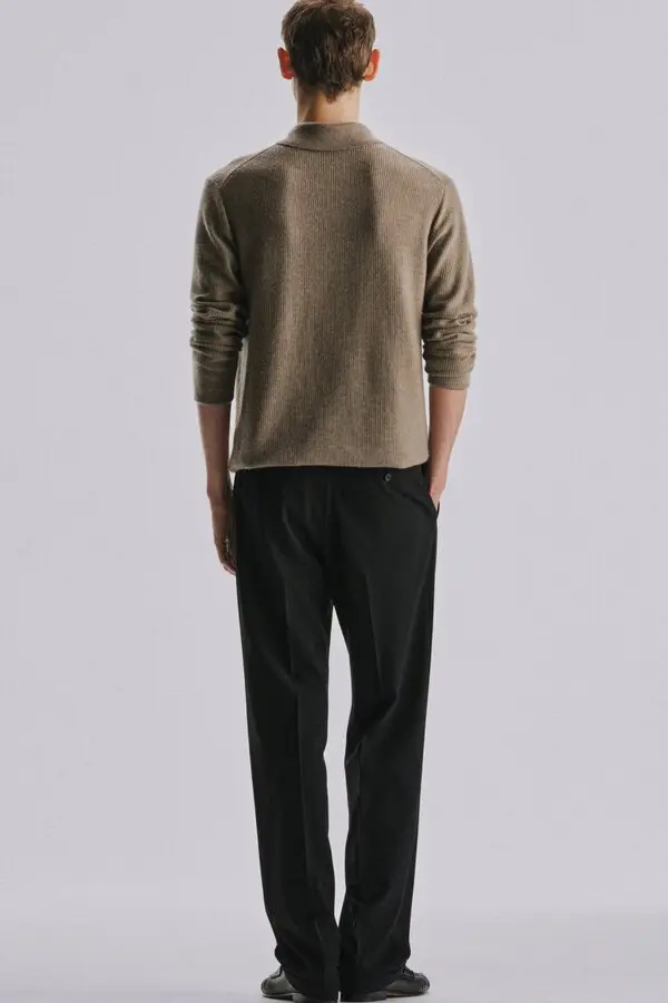 THE ROW Bertram Top - Light Pebble