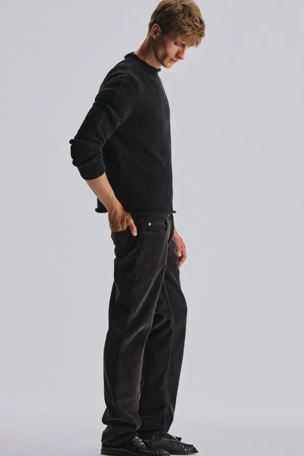 THE ROW Hideki Long-sleeve Mockneck Sweater
