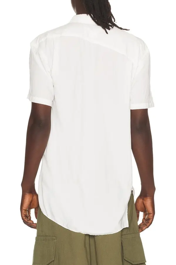 Comme Des Garçons Poplin Zipper Shirt