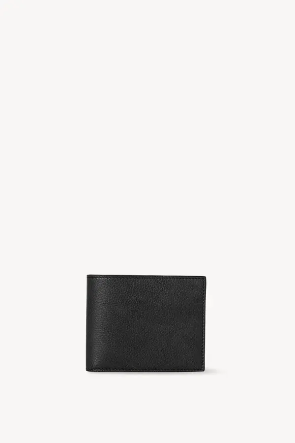 THE ROW Zip Classic Wallet - Black