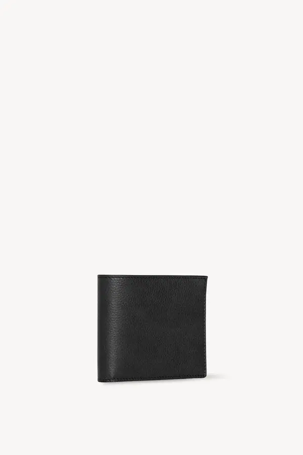 THE ROW Zip Classic Wallet - Black