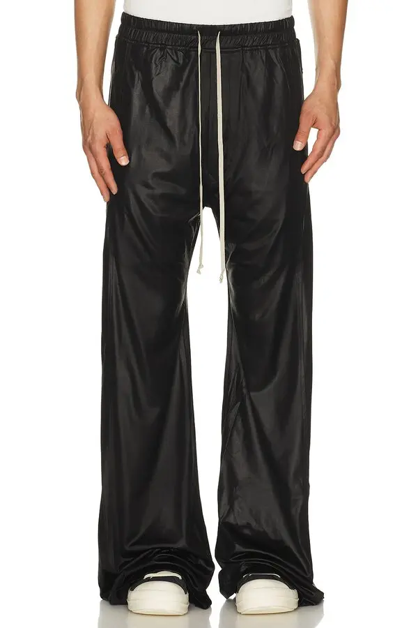 Rick Owens Wide Leg Pants - Black