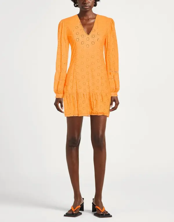 TWINSET Cotton Broderie Anglaise Mini Dress