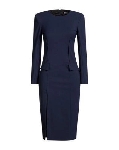 Patrizia Pepe Midi Dress Size Polyester, Virgin Wool, Elastane