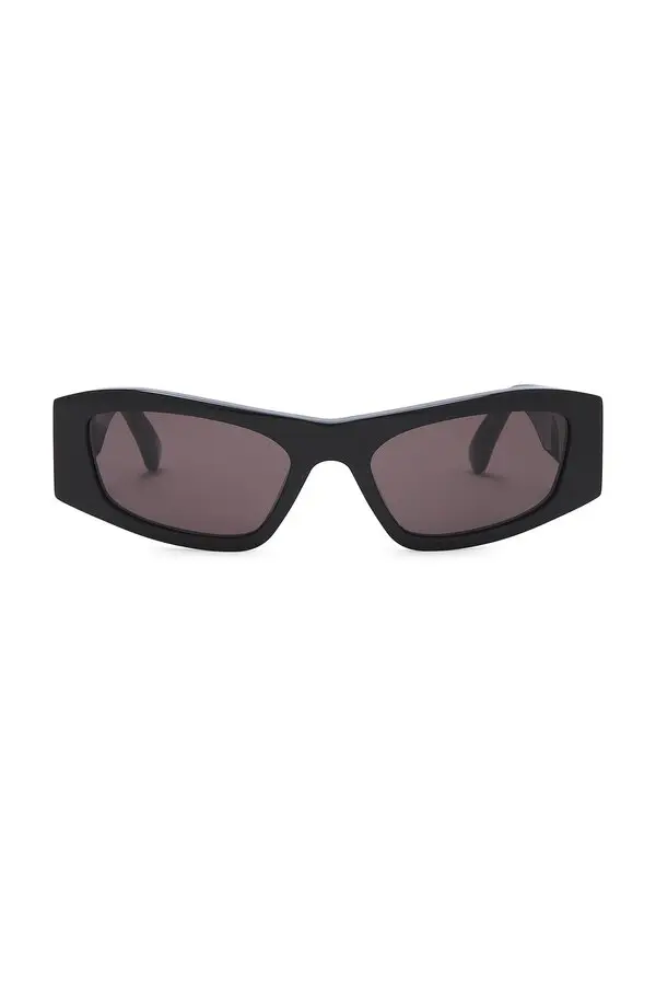 Balenciaga Nano Geometrical Sunglasses - Black
