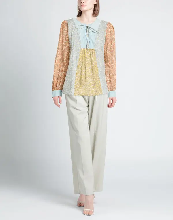 NENETTE Floral Print Cotton Blouse
