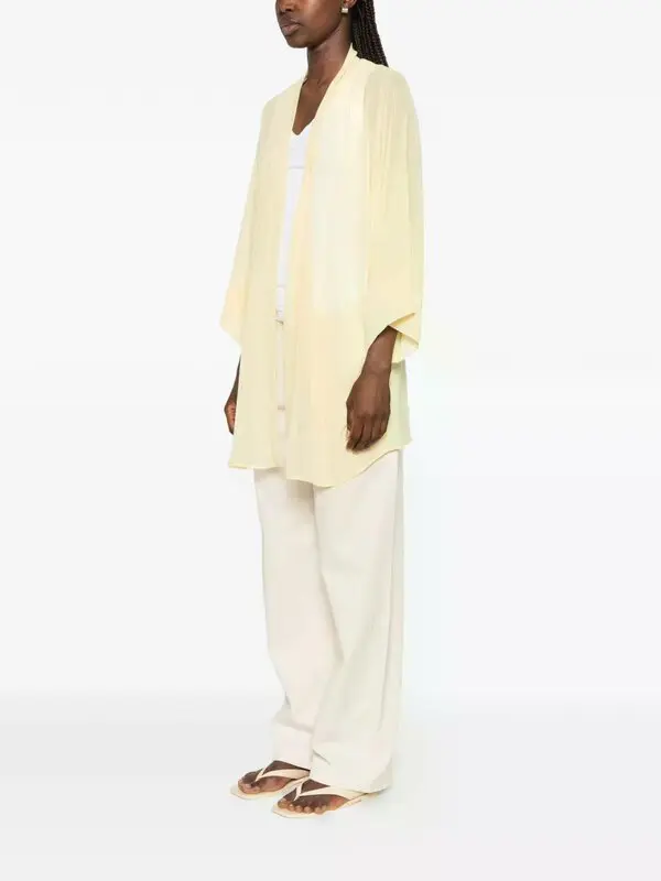 MAZZEI Sheer Tie-fastening Coat