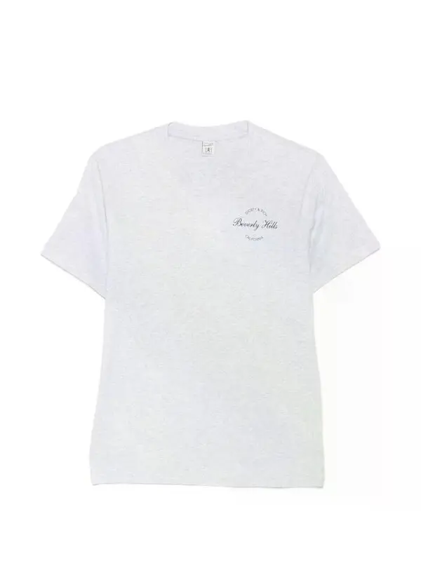 SPORTY & RICH Logo Print T-shirt