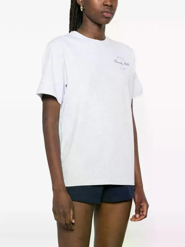 SPORTY & RICH Logo Print T-shirt