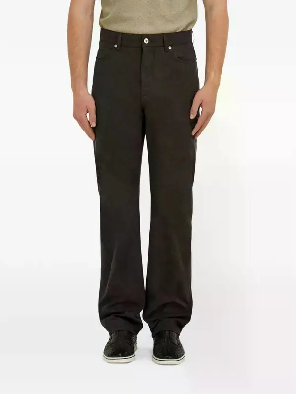 FERRAGAMO Organic Cotton Five Pocket Trousers
