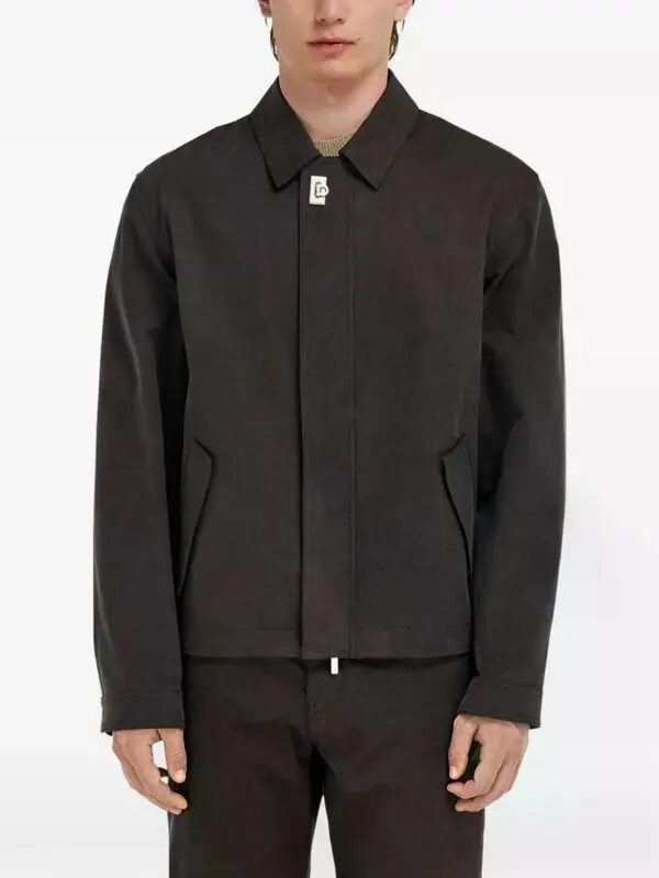 FERRAGAMO Washed Canvas Blouson