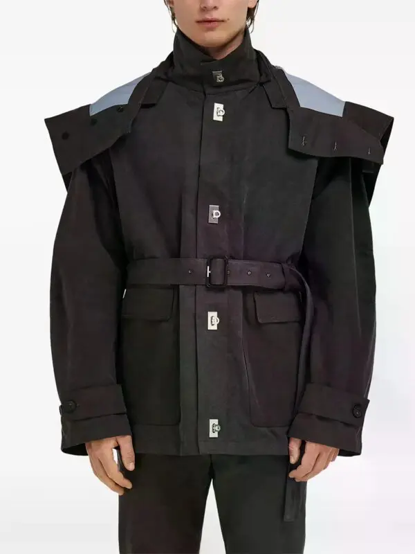 FERRAGAMO Cropped Hooded Parka