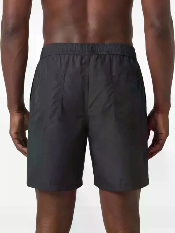 RICHARD J. BROWN Logo Embroidered Swim Shorts