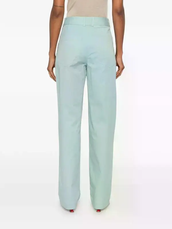 JOSEPH Patch-pocket Straight-leg Trousers