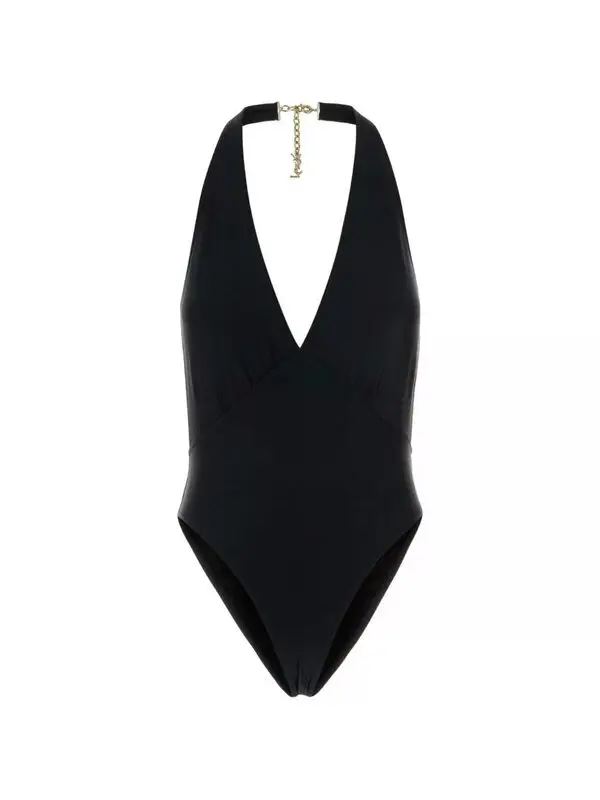 Saint Laurent Halterneck Swimsuit