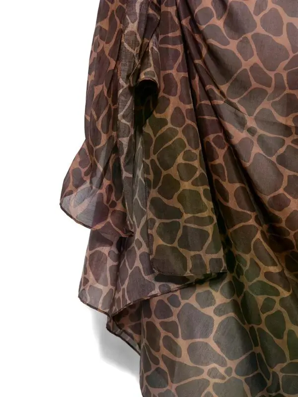 MC2 SAINT BARTH Thaiti Giraffe-print Sarong