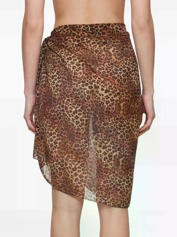 MC2 SAINT BARTH Thaiti Leopard-print Sarong