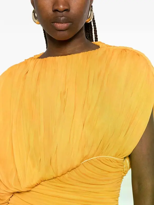 Tove Ruched Maxi Dress