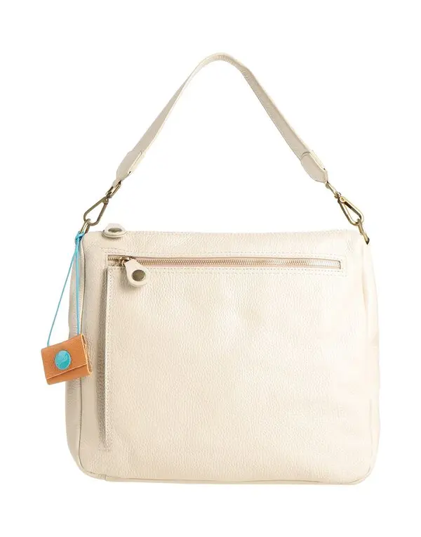 GABS Calfskin Handbag - Beige