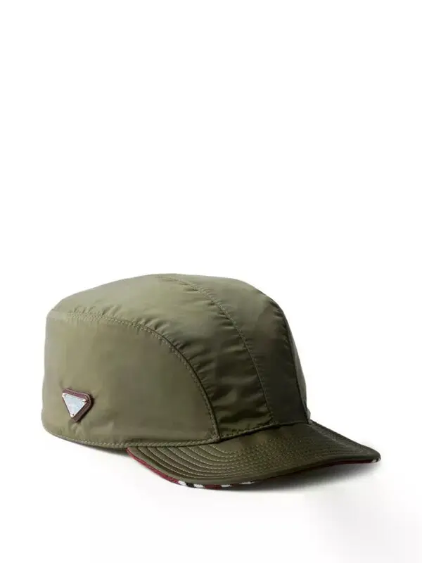 Prada Re-nylon Baseball Cap - Green