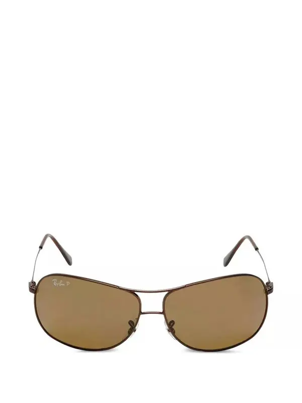 Ray-ban Pilot Frame Sunglasses - Brown